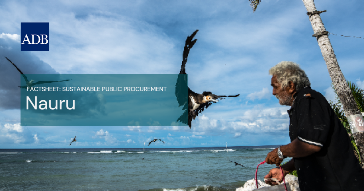 Nauru - SusPP Factsheet