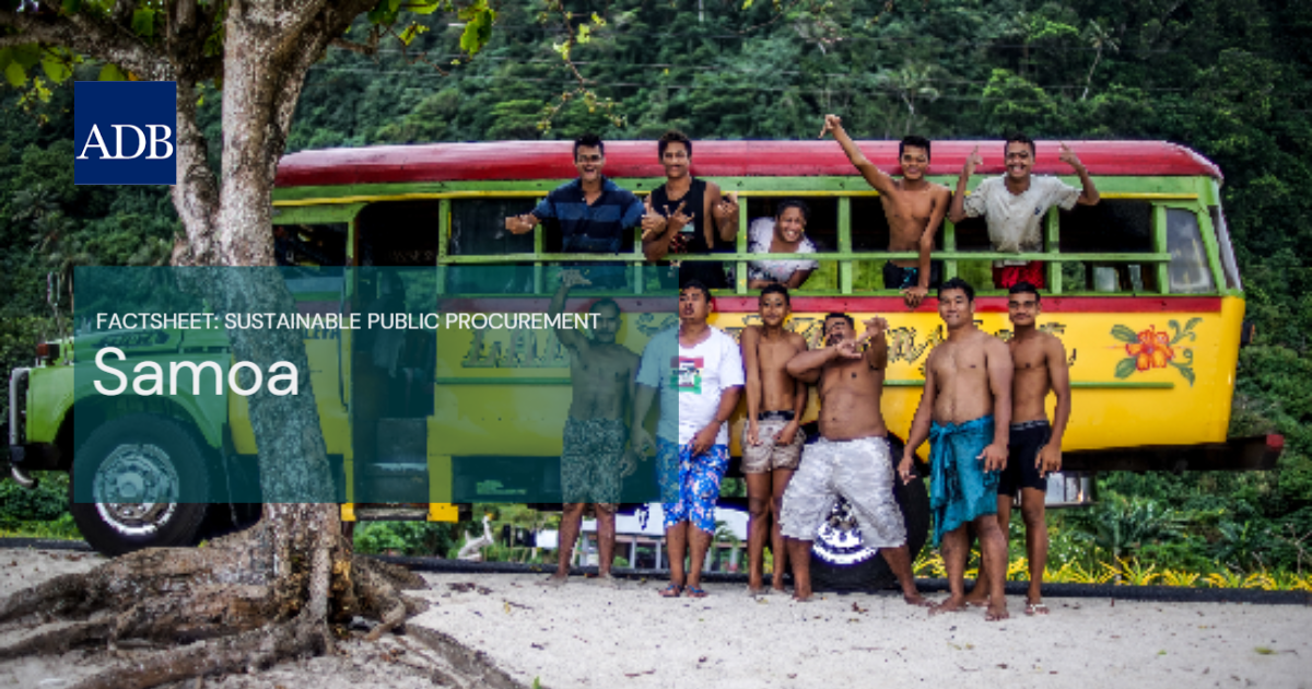 Samoa - SusPP Factsheet